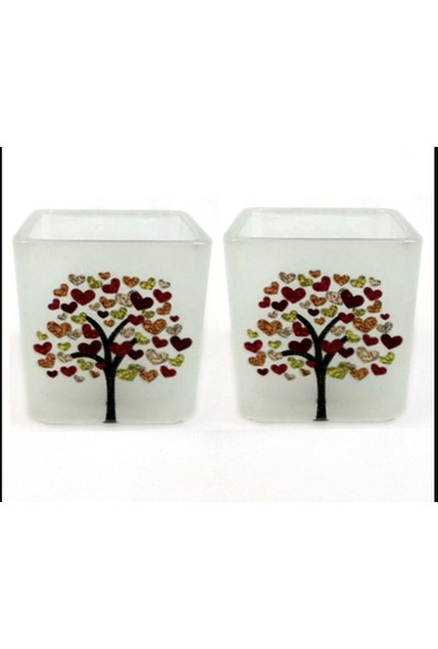 Tink Aşk Ağacı 2'li Mumluk-Kalemlik Tink Aşk Ağacı 2'li Mumluk-Kalemlik