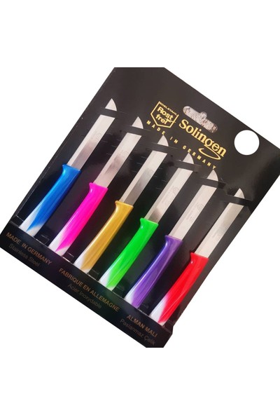 Solingen 6'lı Karışık Meyve Sebze Bıçağı