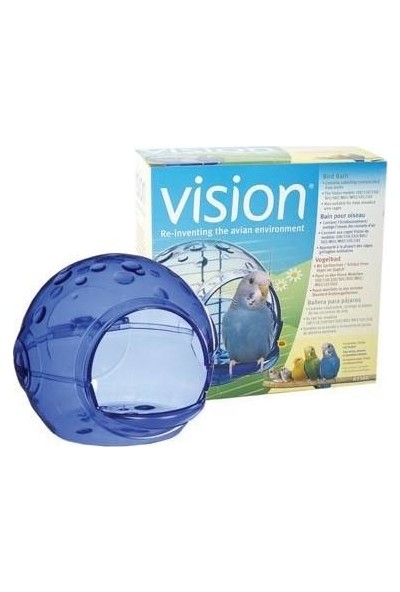 Vision Yuvarlak Mavi Kuş Banyoluğu