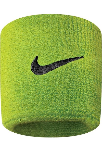Nike Swoosh Wristbands Atomic Green Kol Bandi Yeşil Nike Swoosh Wristbands Atomic Green Kol Bandi Yeşil