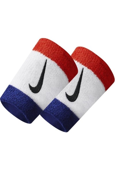 Nike Swoosh Doublewide Wristbands Habanero Red/black Osfm Kol Bandi Kirmizi Nike Swoosh Doublewide Wristbands Habanero Red/black Osfm Kol Bandi Kirmizi