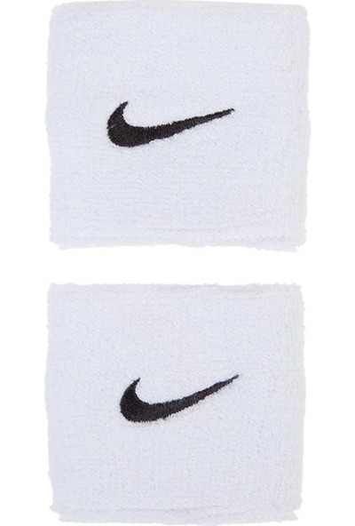 Nike Swoosh Wristbands White Kol Bandi Beyaz Nike Swoosh Wristbands White Kol Bandi Beyaz