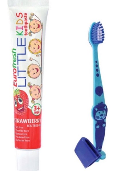 Farmasi Eurofresh 3 Yaş ve Üzeri Çocuk Diş Mcunu ve Fırçası
