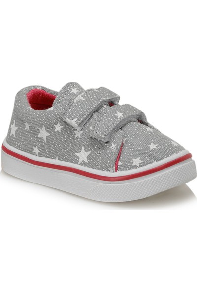 Seventeen Banco Gri Kız Çocuk Ayakkabı