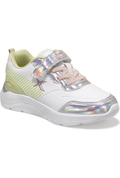 Kinetix Kız Çocuk Beyaz Gümüş Günlük Spor Ayakkabı