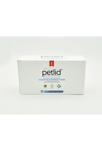 Petlid Köpek, Kedi, Tavşan ve Tüm Petler Için Göz Çevresi Temizleme Mendili