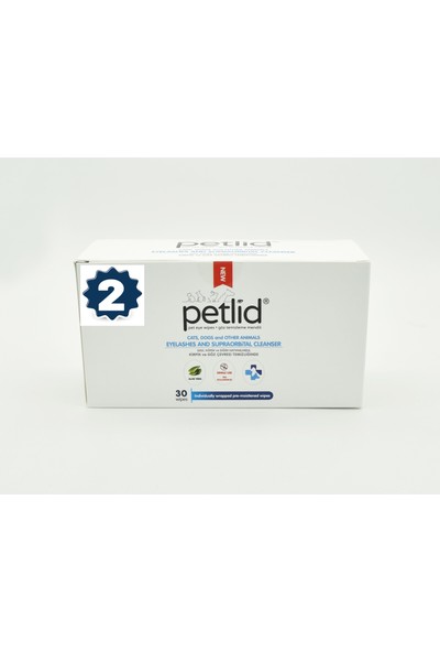 Petlid Kedi,köpek,tavşan.petler Için Göz Çevresi Mendili x 2 Kutu