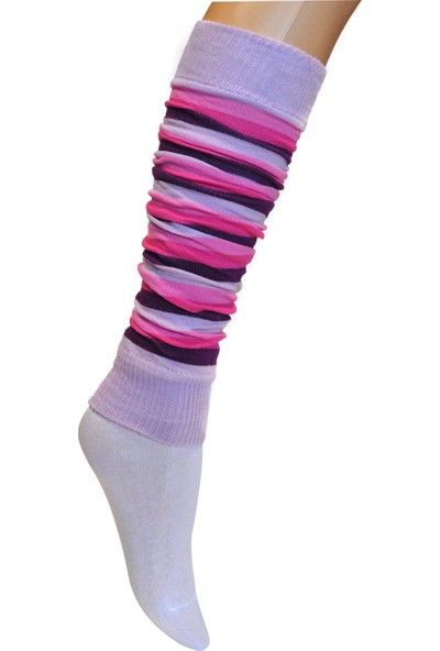 Art Socks Kadın Renkli Çizgili Tozluk