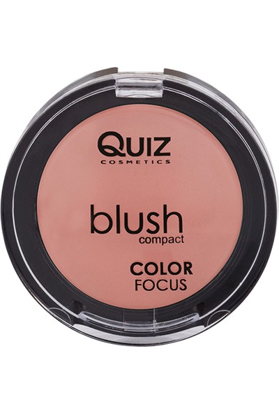 Quiz Kompakt Allık - Mini Blush Compact Color Focus Quiz Kompakt Allık - Mini Blush Compact Color Focus