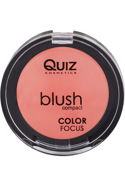 Quiz Kompakt Allık - Mini Blush Compact Color Focus Quiz Kompakt Allık - Mini Blush Compact Color Focus
