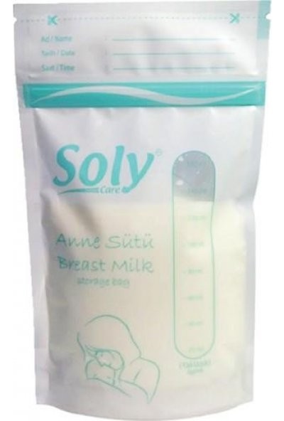 Soly Anne Sütü Saklama Poşeti 25'li Soly Anne Sütü Saklama Poşeti 25'li