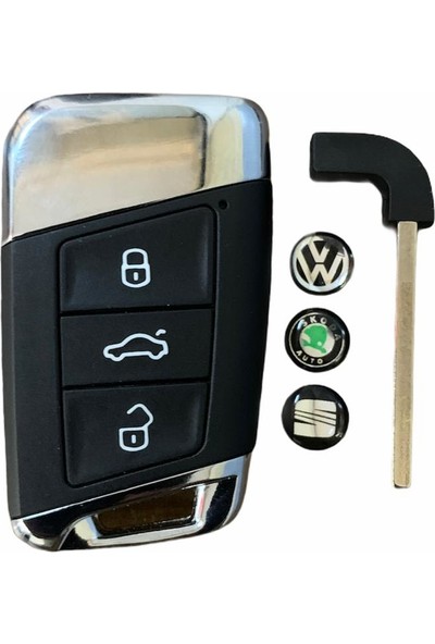 Volkswagen Passat Smart Yeni Nesil Krom Kumanda Kabı