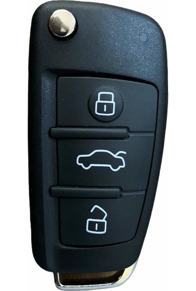 Audi 3 Buton Sustalı Kumanda Kabı Audi 3 Buton Sustalı Kumanda Kabı