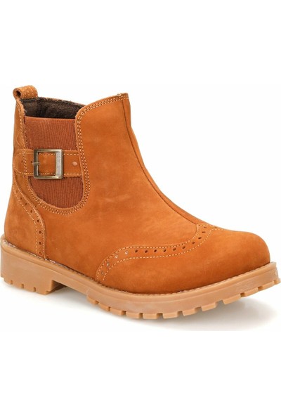 Polaris 82.510625.F Kahverengi Erkek Çocuk Deri Bot