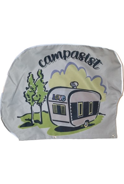Campasist Ds3 Reflektörlü Tam Boy Karavan Kaplin Koruyucu Örtü