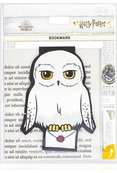 Mabbels Harry Potter Hedwig Mıknatıslı Kitap Ayracı Mabbels Harry Potter Hedwig Mıknatıslı Kitap Ayracı