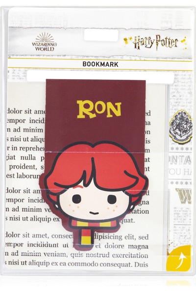 Mabbels Harry Potter Ron Weasley Mıknatıslı Kitap Ayracı