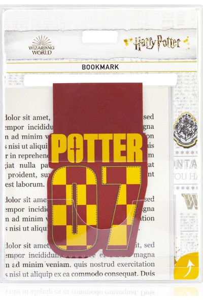 Mabbels Harry Potter 07 Mıknatıslı Kitap Ayracı Mabbels Harry Potter 07 Mıknatıslı Kitap Ayracı