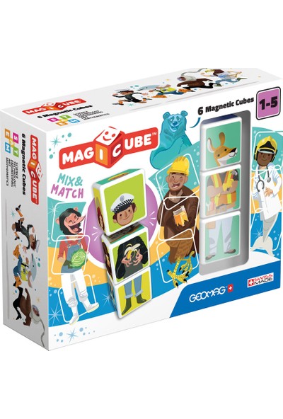 Geomag Magicube M&m Karakterler 6li 123