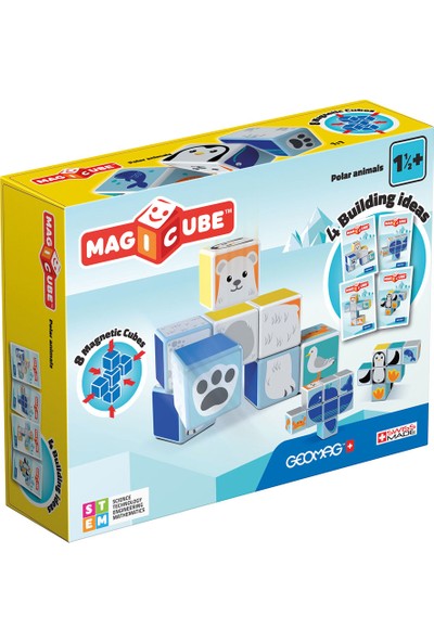 Geomag Magicube Kutup Hayvanları 134