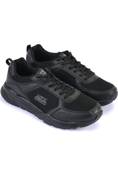 Slazenger IKARUS Koşu & Yürüyüş Erkek Ayakkabı Siyah Siyah