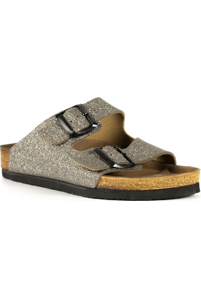 Slazenger LENS Kadın Terlik Gri Mor