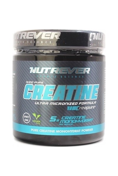 Nutrever Creatine Monohydrate Creapure Kreatin 250 gr Nutrever Creatine Monohydrate Creapure Kreatin 250 gr