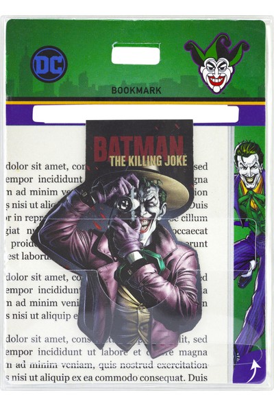 Bookmark Joker Mıknatıslı Kitap Ayracı Bookmark Joker Mıknatıslı Kitap Ayracı