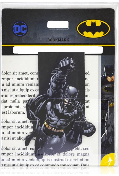 Bookmark Batman Mıknatıslı Kitap Ayracı