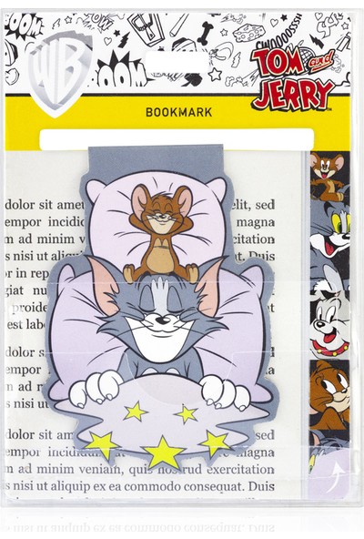 Bookmark Tom And Jerry Mıknatıslı Kitap Ayracı