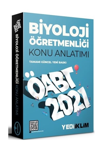 Yediiklim Yayınları 2021 ÖABT Biyoloji Öğretmenliği Konu Anlatımı Yediiklim Yayınları 2021 ÖABT Biyoloji Öğretmenliği Konu Anlatımı