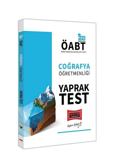 Yargı Yayınevi 2021 ÖABT Coğrafya Öğretmenliği Yaprak Test Yargı Yayınevi 2021 ÖABT Coğrafya Öğretmenliği Yaprak Test