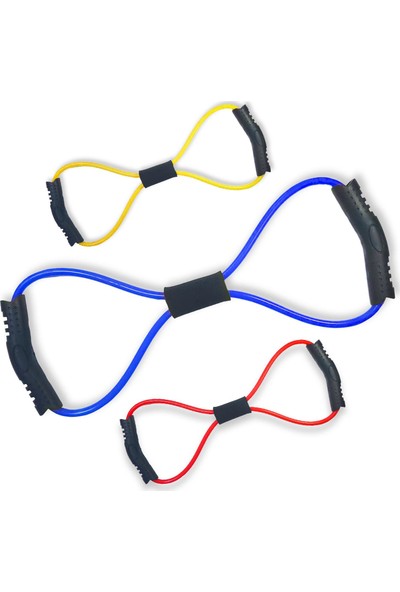 Yukon Sekizgen Egzersiz Lastiği Direnç Lastiği Pilates Lastiği