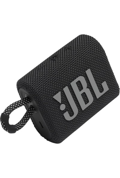 JBL Go 3 Taşınabilir Bluetooth Hoparlör - Siyah