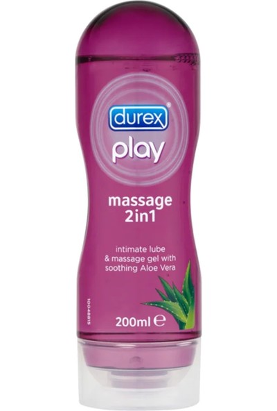 Durex Play Masaj Jeli Aloe Vera 200 ml Durex Play Masaj Jeli Aloe Vera 200 ml
