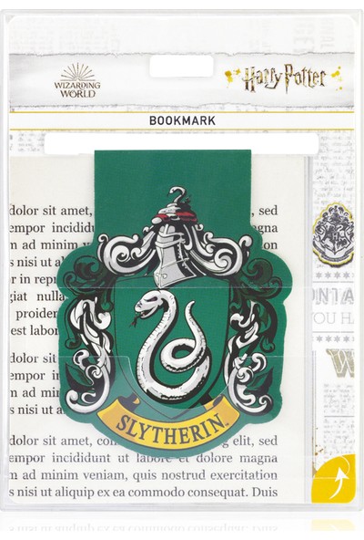 Mabbels Bookmark Slytherın Mıknatıslı Kitap Ayracı