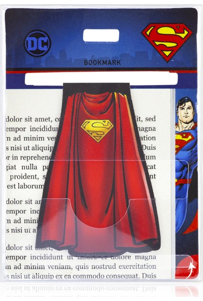 Mabbels Bookmark Superman Kitap Ayracı