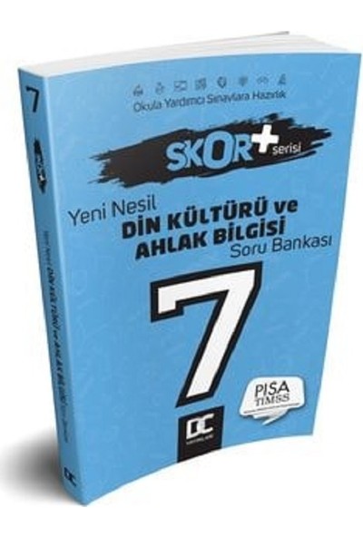 Dc Yayınları 7. Sınıf Din Kültürü ve Ahlak Bilgisi Soru Bankası - Skor+ Serisi Dc Yayınları 7. Sınıf Din Kültürü ve Ahlak Bilgisi Soru Bankası - Skor+ Serisi