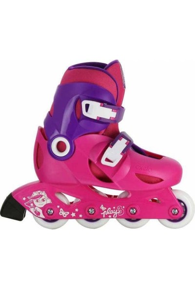 Oxelo Ayarlanabilir Çocuk Pateni - Pembe Oxelo Ayarlanabilir Çocuk Pateni - Pembe