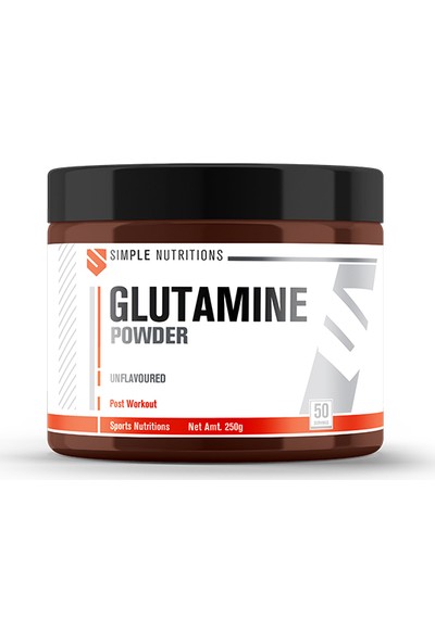 Simple Nutritions Glutamine Unflavoured 250 gr