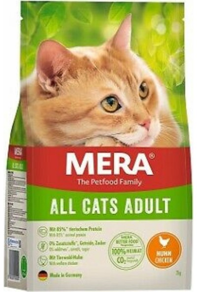Mera Tahılsız Tavuklu Yetişkin Kedi Maması 2 kg