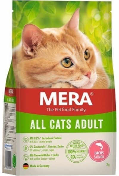 Mera Tahılsız Somonlu Yetişkin Kedi Maması 2 kg