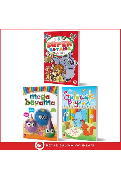 2+ Yaş Boyama Kitapları Seti 2+ Yaş Boyama Kitapları Seti
