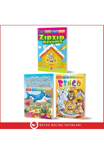Görsel Okuma Beceresi Geliştiren Boyama Kitapları Seti Görsel Okuma Beceresi Geliştiren Boyama Kitapları Seti