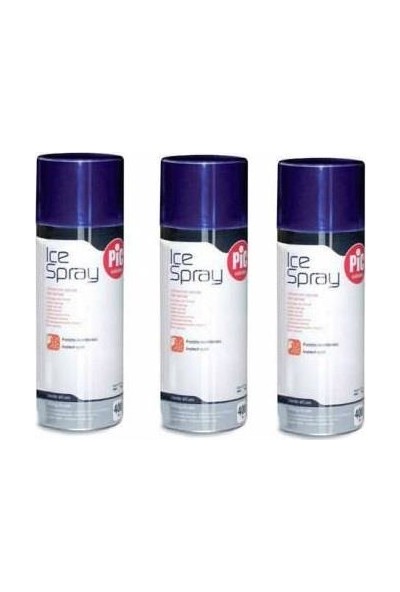 Pic Solution Ice Sprey 400ML ( Soğutucu Sprey ) 3'lü Pic Solution Ice Sprey 400ML ( Soğutucu Sprey ) 3'lü