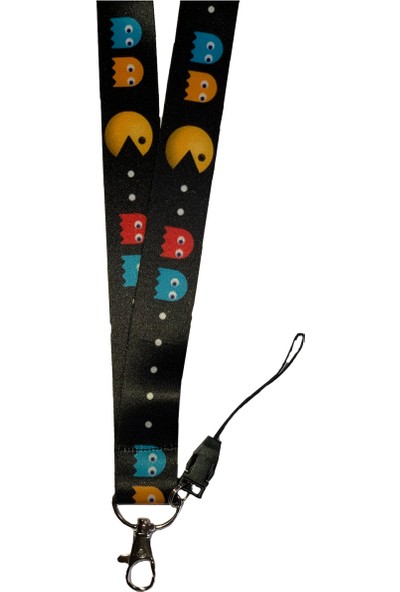 Stormistoretr Pacman Boyun İpi Yaka Kartlığı Stormistoretr Pacman Boyun İpi Yaka Kartlığı