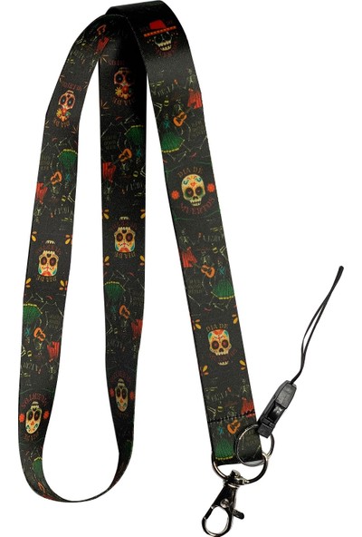 Stormistoretr Ölüler Günü Boyun İpi ve Yaka Kartlığı Stormistoretr Ölüler Günü Boyun İpi ve Yaka Kartlığı