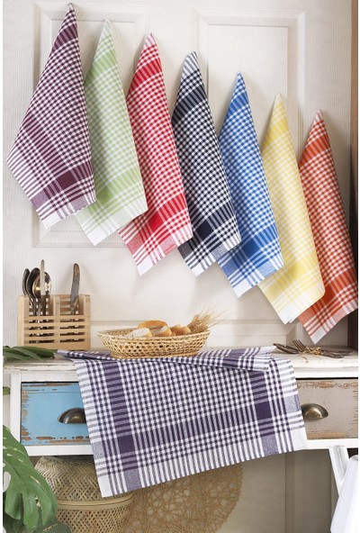 Lena 8'li Pötikareli 50 x 70 cm Kurulama Bezi