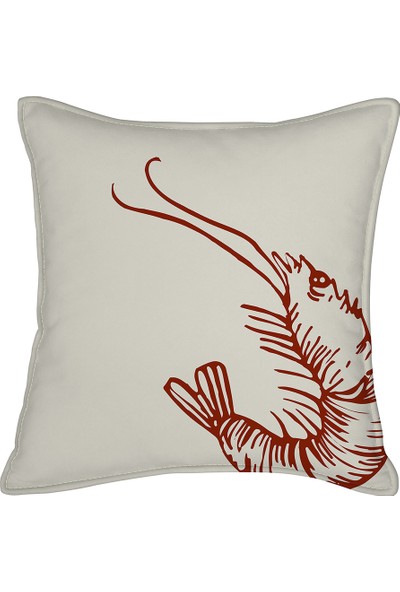 Mapka Home 3D Çift Yüz Digital Baskılı 43 x 43 cm Dekoratif Yastık