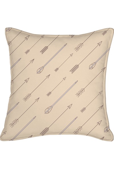 Mapka Home 3D Çift Yüz Digital Baskılı 43 x 43 cm Dekoratif Yastık